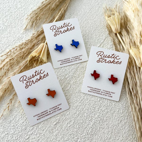 Texas Studs - Etsy