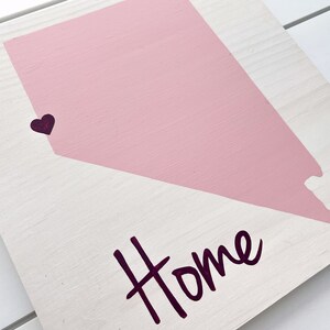 Painted | Nevada Wall Art | Nevada Home Sign | Nevada Gift | Home State ...