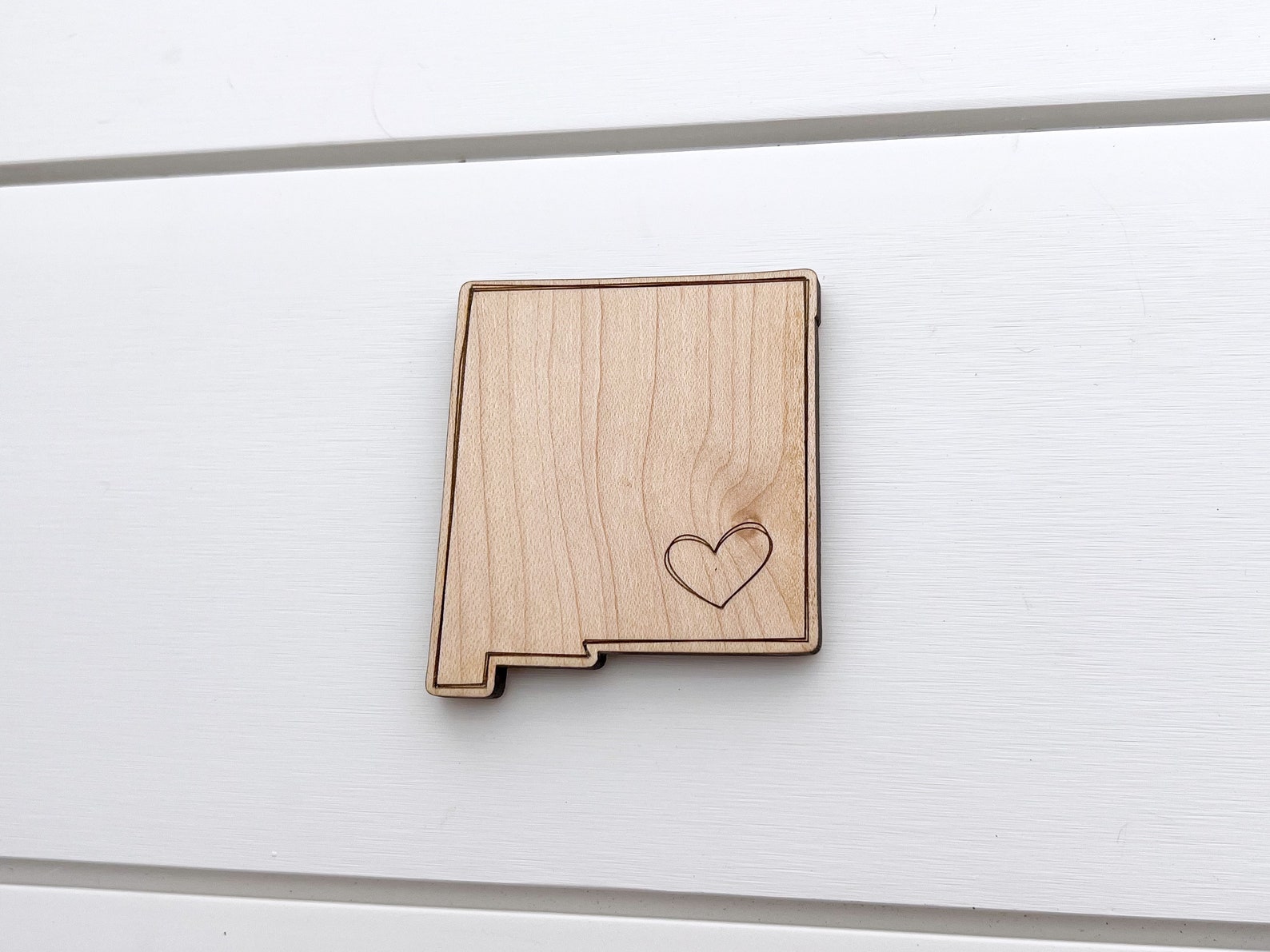 New Mexico Wood Magnet | Home State Gift | New Mexico Themed Gift ...