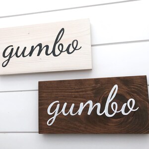 Gumbo Sign Painted Louisiana Wall Art Cajun Wall Decor New Orleans ...