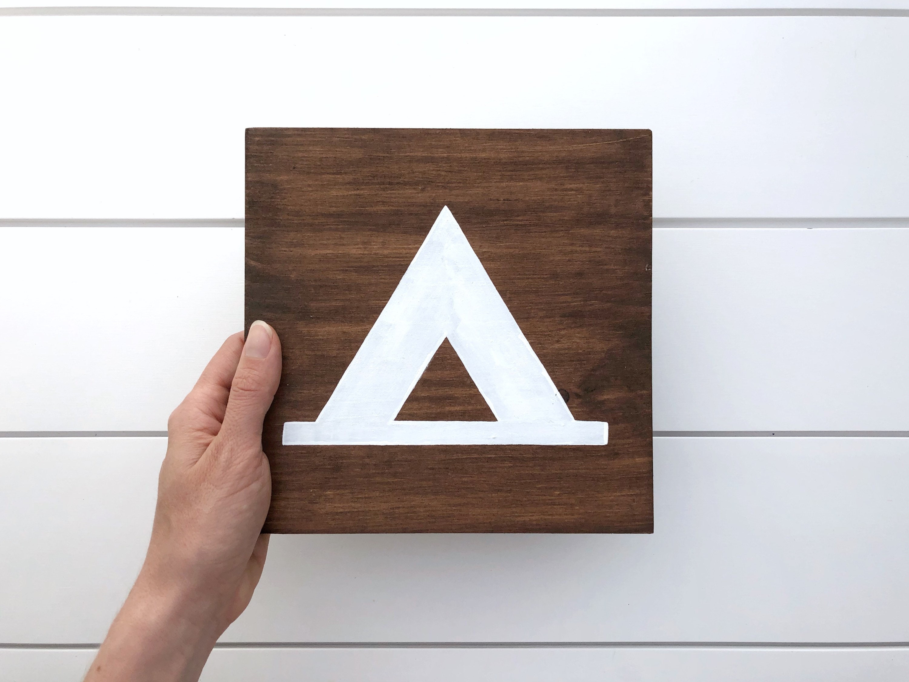 Painted | Camping Sign | Camping Wall Art | Park Signs | Hiking Decor ...
