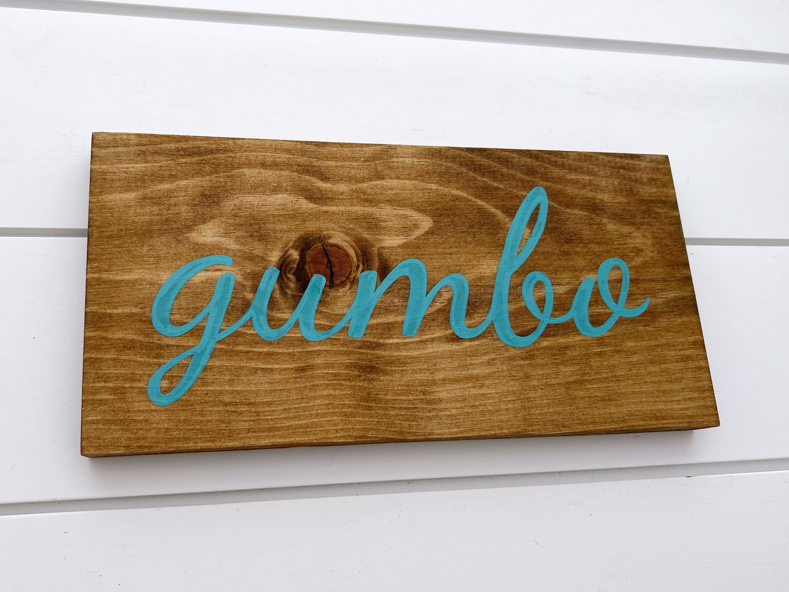 Gumbo Sign | Painted | Louisiana Wall Art | Cajun Wall Decor | New ...