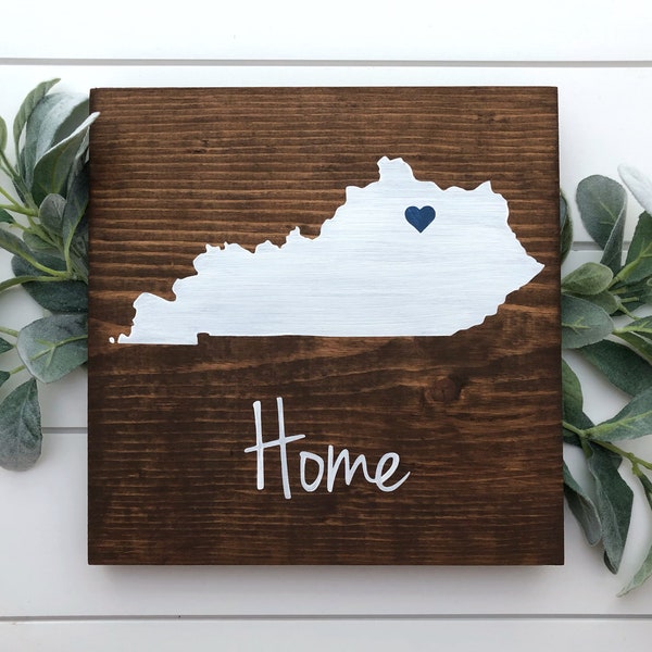 Rustic Kentucky Sign - Etsy