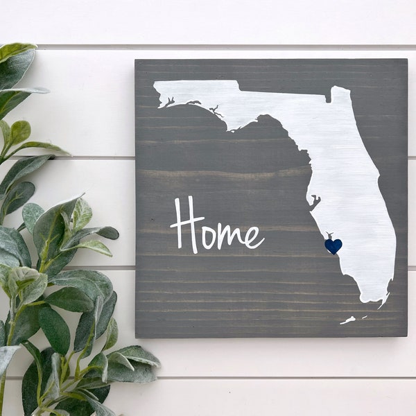 Florida Keys Map Wall Art - Etsy