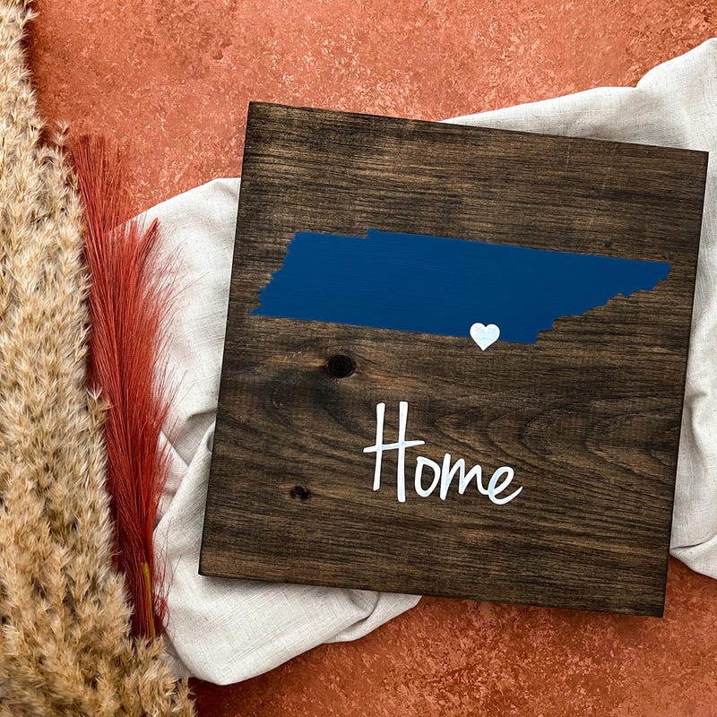 Tennessee Wood Sign - Etsy