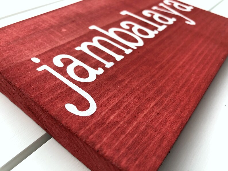 Gumbo Sign Jambalaya Sign Set of 2 Louisiana Signs - Etsy