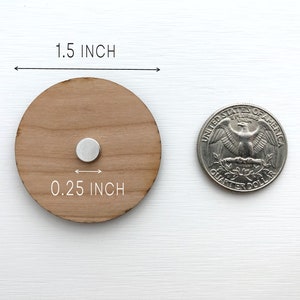 California Wood Magnets Set of 4 | Home State Gift | California-themed ...