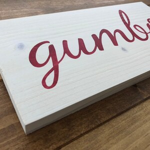 Gumbo Sign Painted Louisiana Wall Art Cajun Wall Decor | Etsy