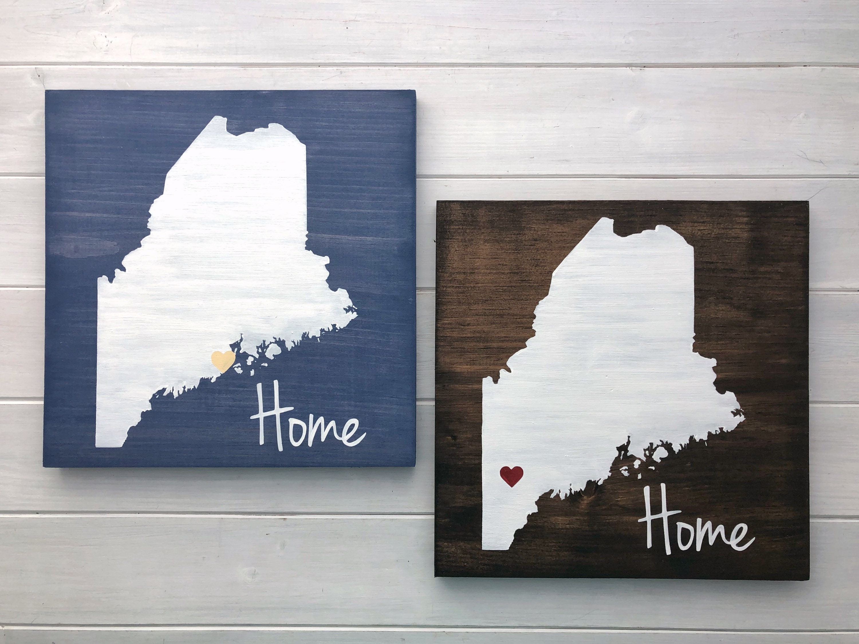 Diy Maine Signs