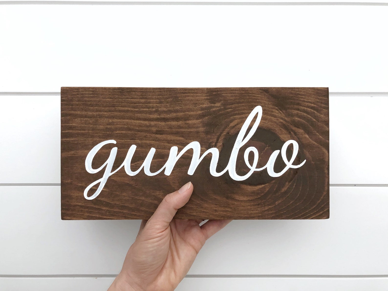 Gumbo Sign Painted Louisiana Wall Art Cajun Wall Decor New Orleans ...