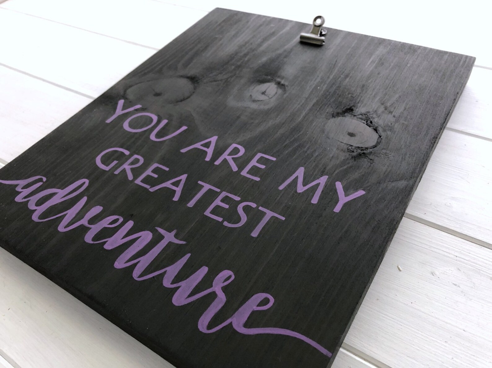 You are my greatest adventure Picture Frame 4x6 frame Wood | Etsy