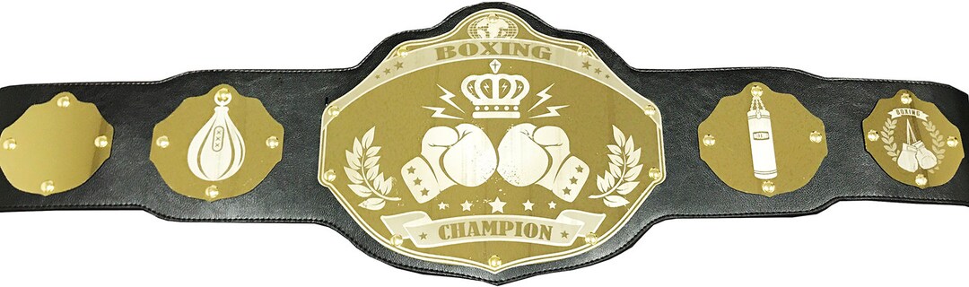 Boxing Championship Belt - Etsy
