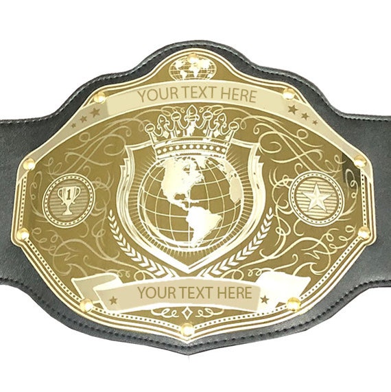 World Champ Championship Belt - Etsy