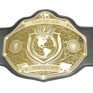 World Champ - Championship Belt - Etsy
