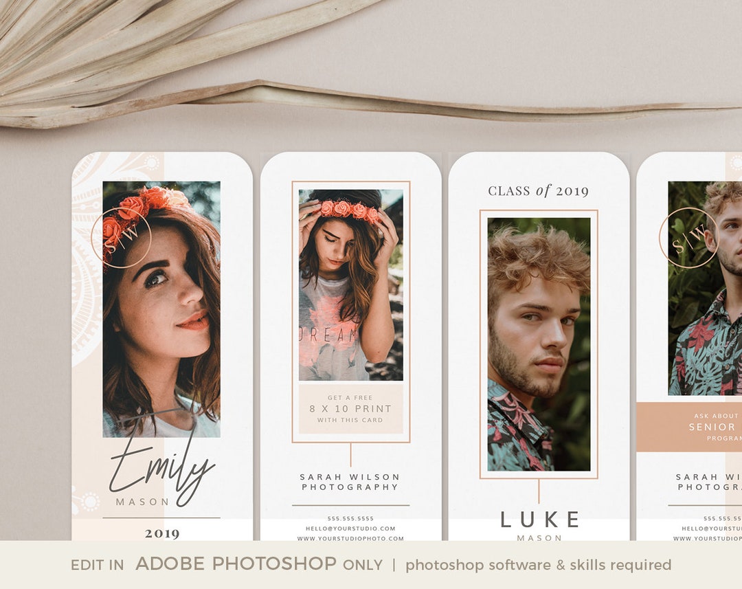 Senior Rep Card Template, Senior Rep Cards, Senior Marketing Rep Card ...