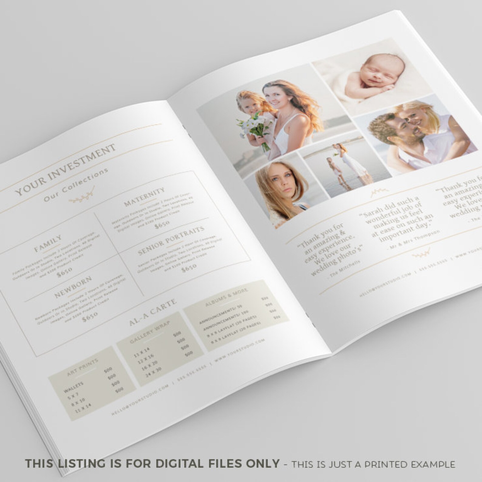 Welcome Magazine Template Client Welcome Guide Magazine - Etsy