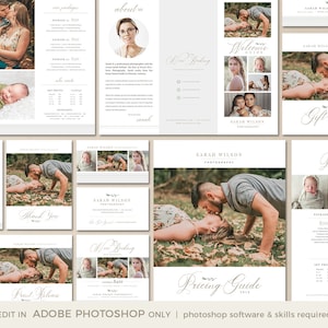 Photography Marketing Kit, Photography Marketing Set, INSTANT DOWNLOAD ...