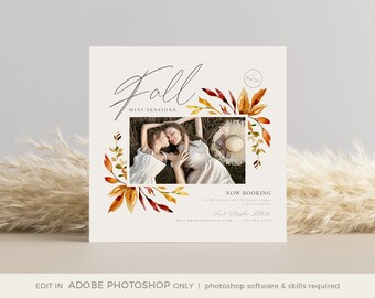 Fall Mini Template - Etsy