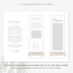 Boudoir Photography Brochure, Boudoir Trifold Brochure, Boudoir ...