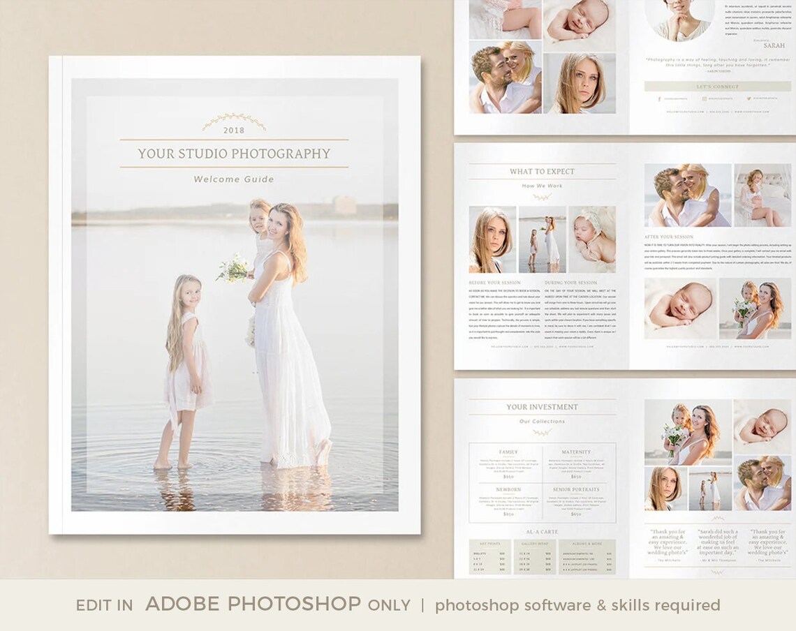 Welcome Magazine Template Client Welcome Guide Magazine - Etsy