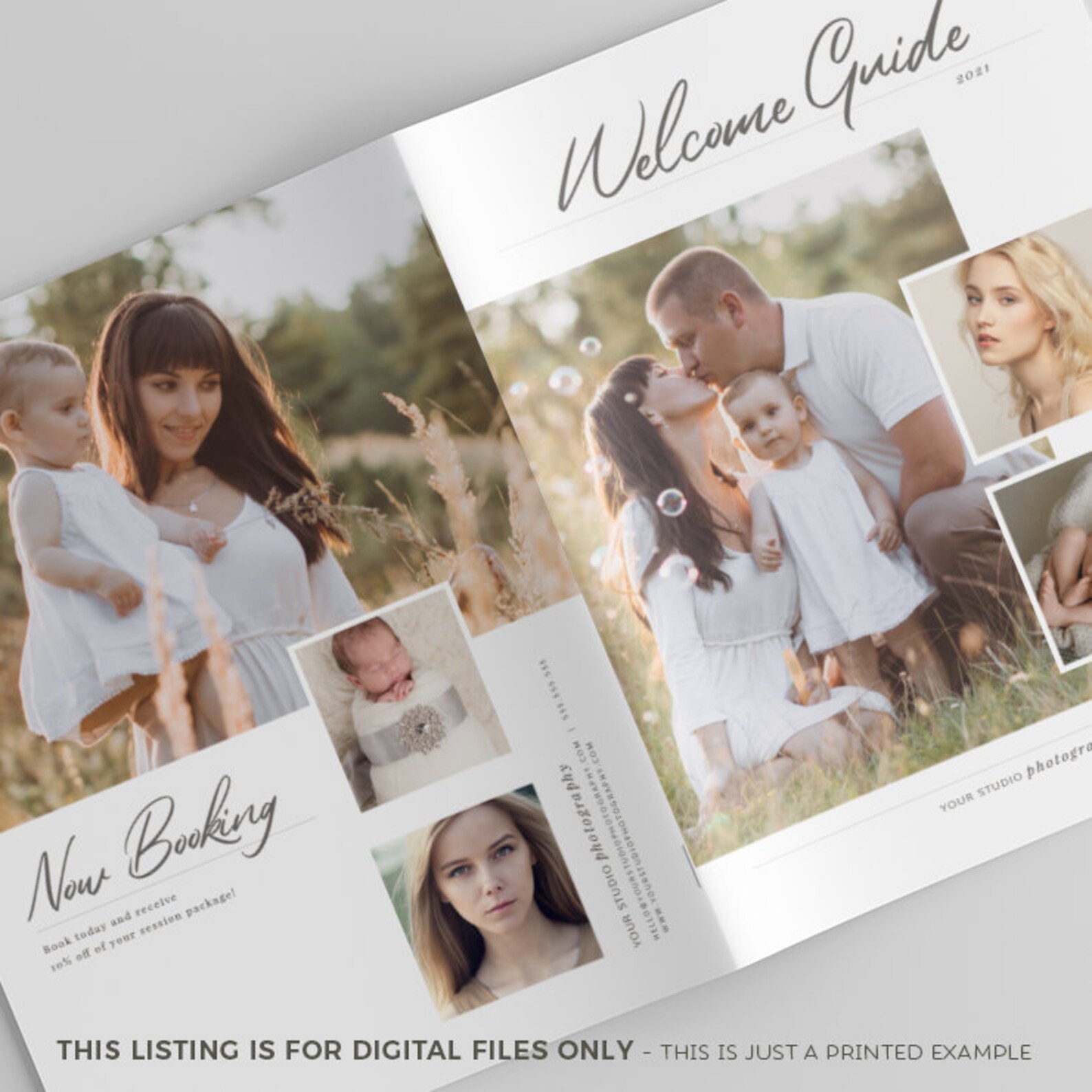 Family Styling Guide Photography Style Guide Template - Etsy