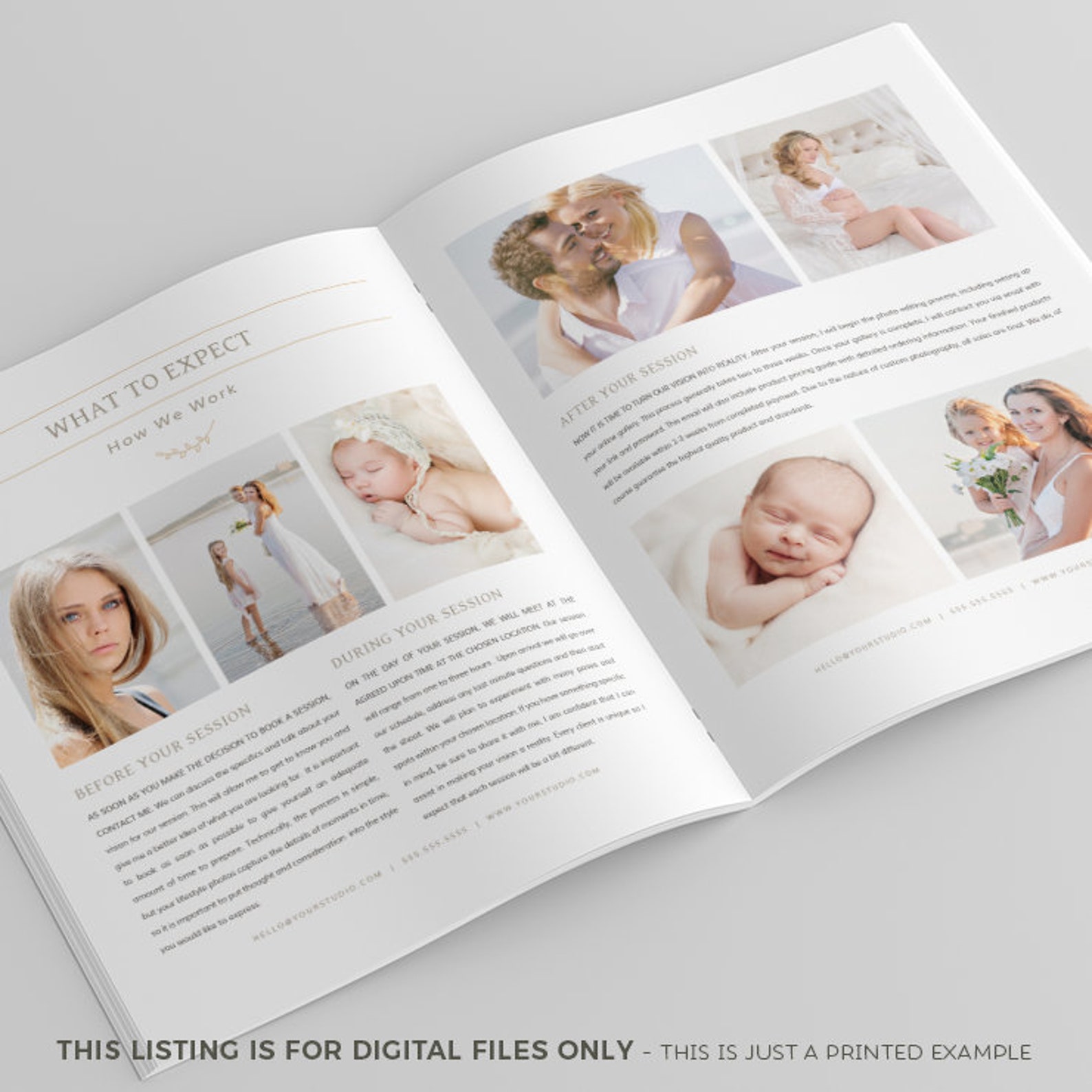 Welcome Magazine Template Client Welcome Guide Magazine - Etsy