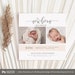 Newborn Mini Session Template, Newborn Marketing Board, INSTANT ...
