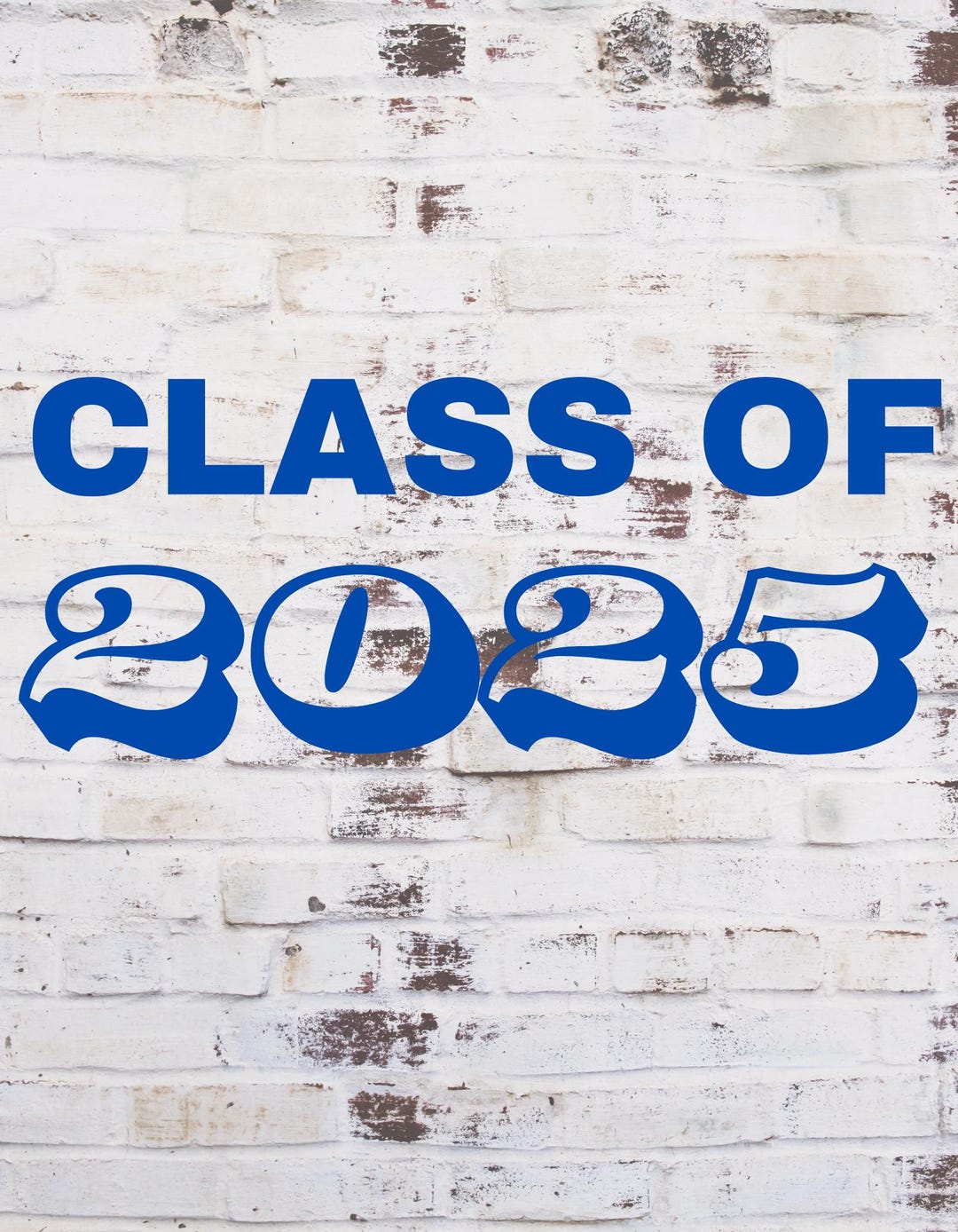 Class of 2025 Decal, Graduation Decal, Graduation Party Decorations - Etsy