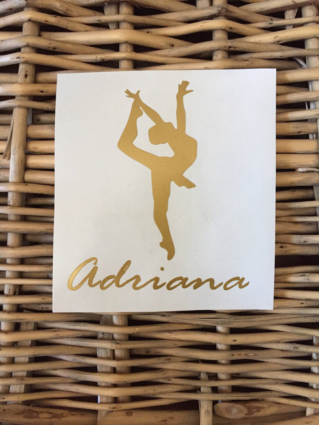 Ballerina Decal Ballet Dancer Decal Dance Decal Custom - Etsy