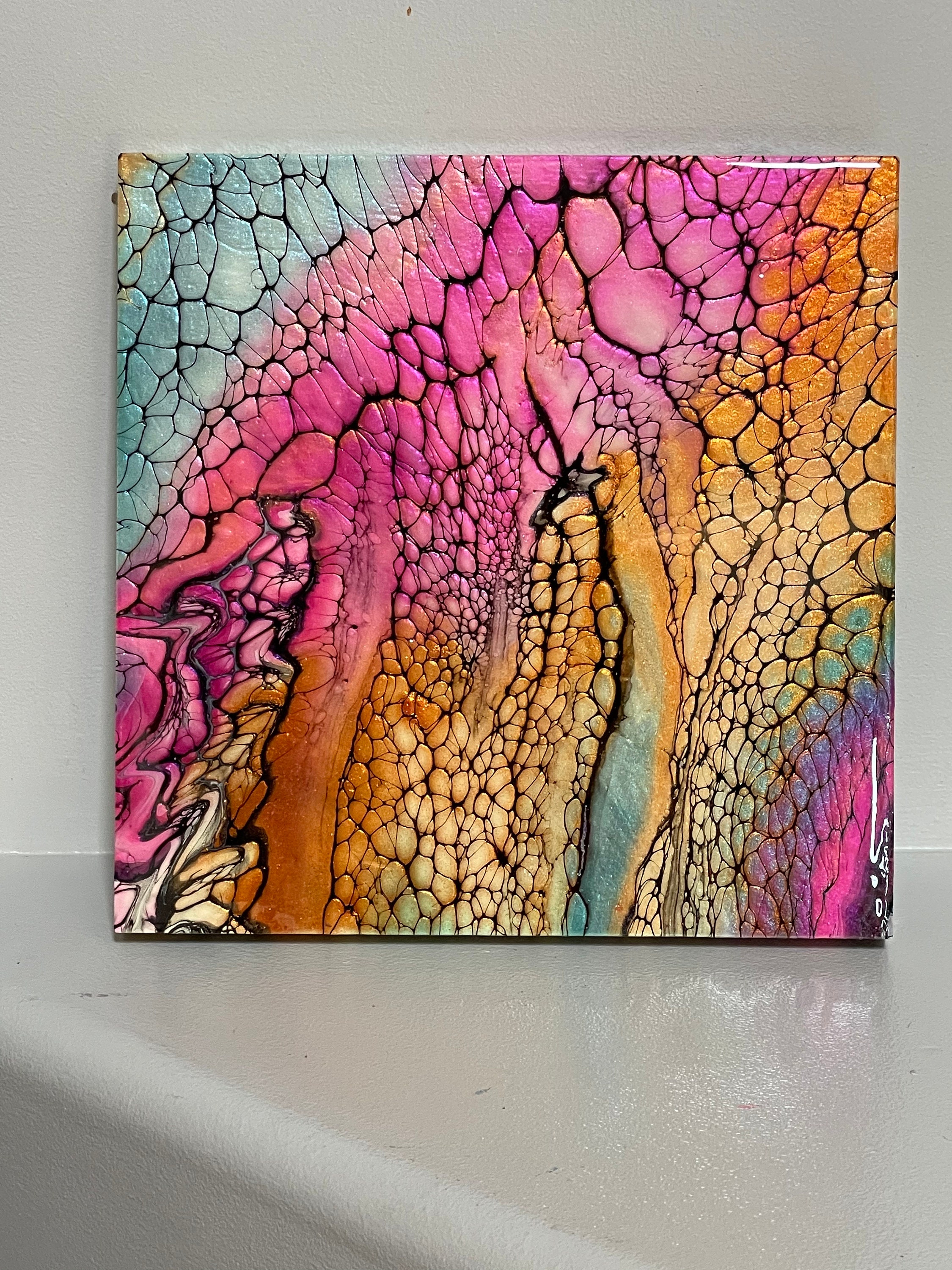 Color Splash Abstract Art Handmade Painting - Etsy