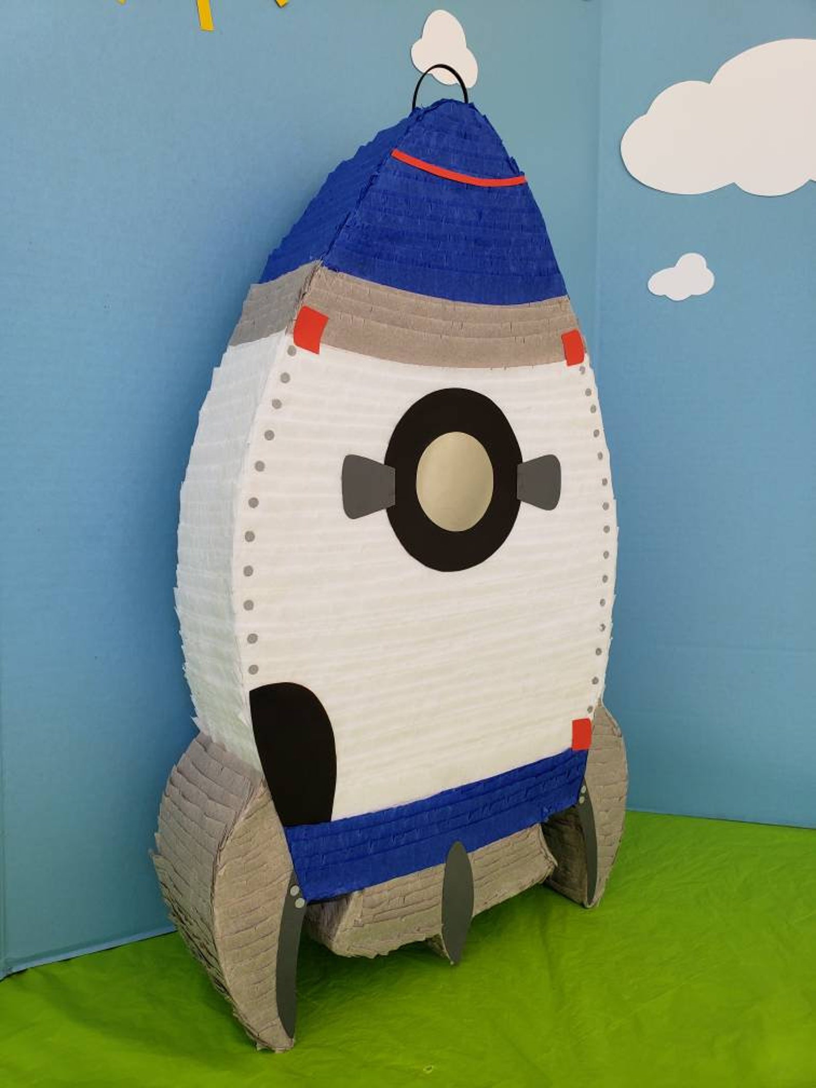 Space Rocket Ship Birthday Party Pinata. Astronaut Birthday | Etsy