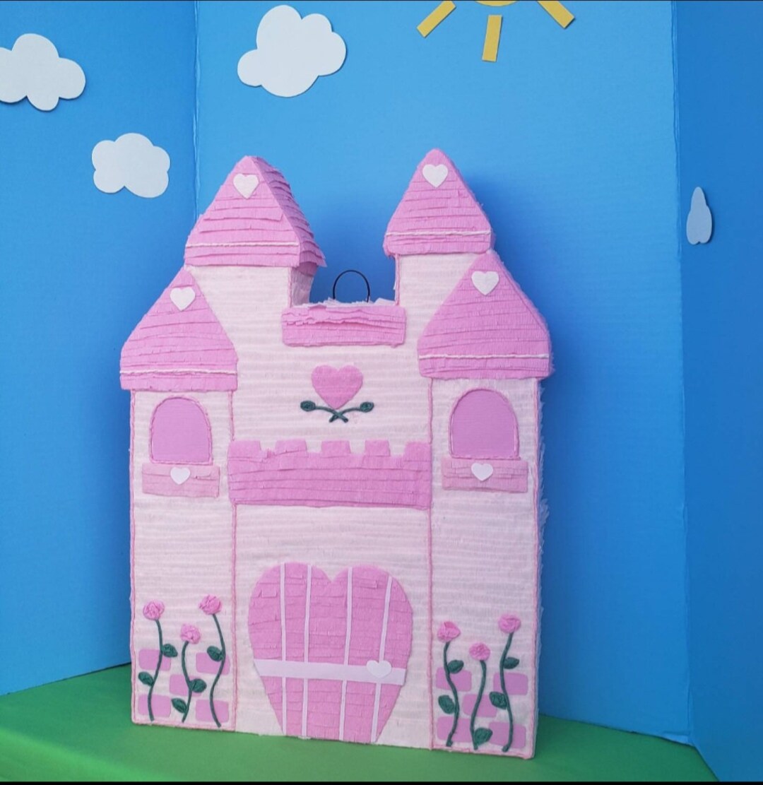 Castle Piñata, Personalized Handmade Piñata, Family Fun, Birthday ...