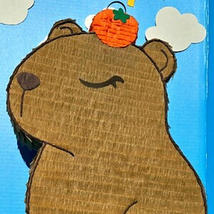 Capybara Piñata, Personalized Handmade Piñata, Birthday Gift, Family ...