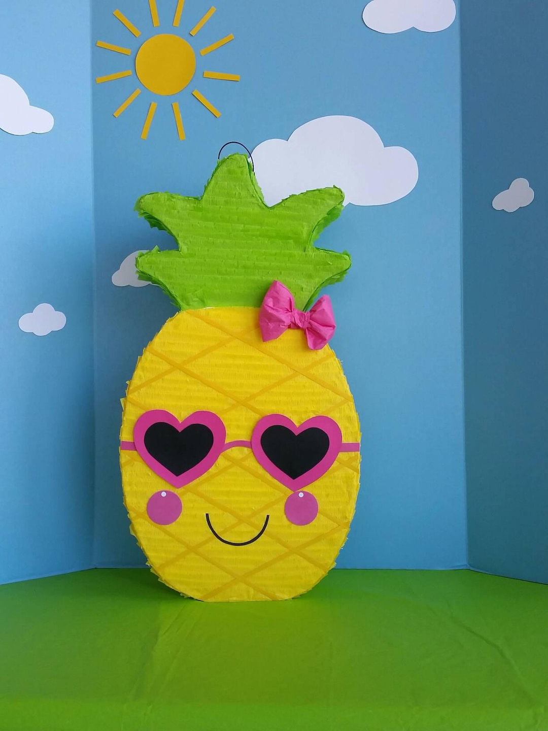 Pineapple Pinata. Fruits Theme Party. Pool Party Pinata - Etsy