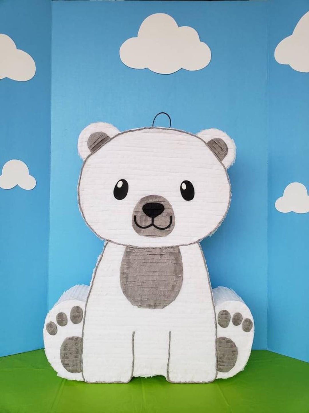 Polar Bear Pinata, Personalized Handmade Pinata, Party Game, Birthday ...