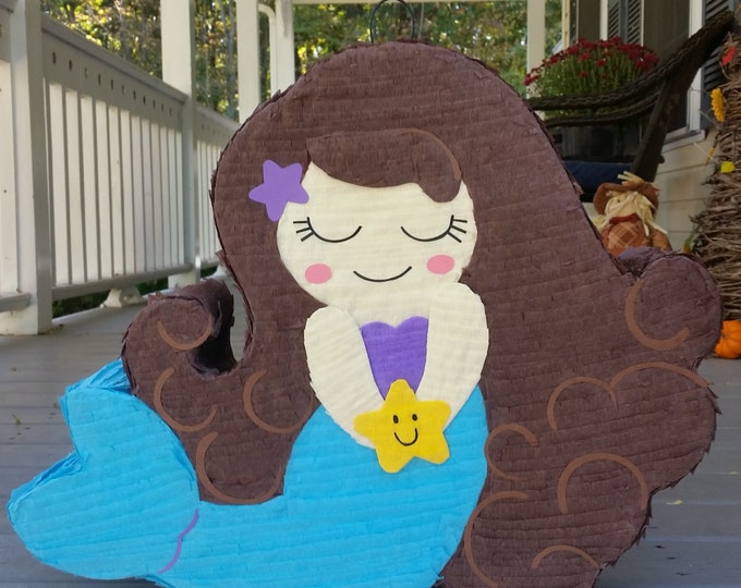 Mermaid Birthday Party Pinata - Etsy