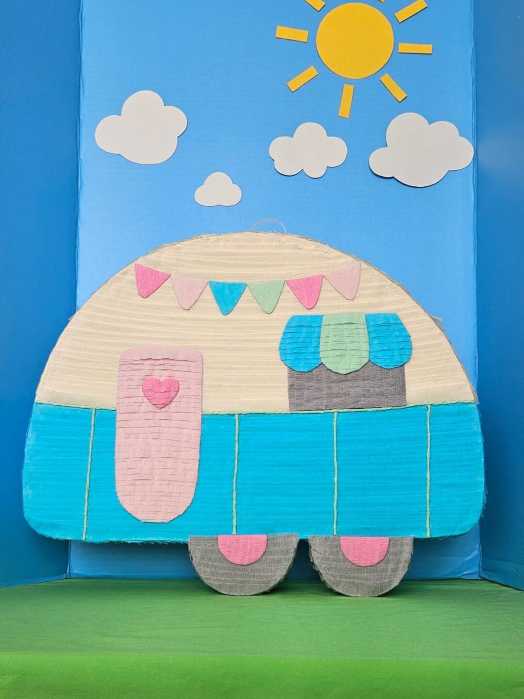 Camper Personalized Handmade Piñata, Party Game, Family Celebration ...