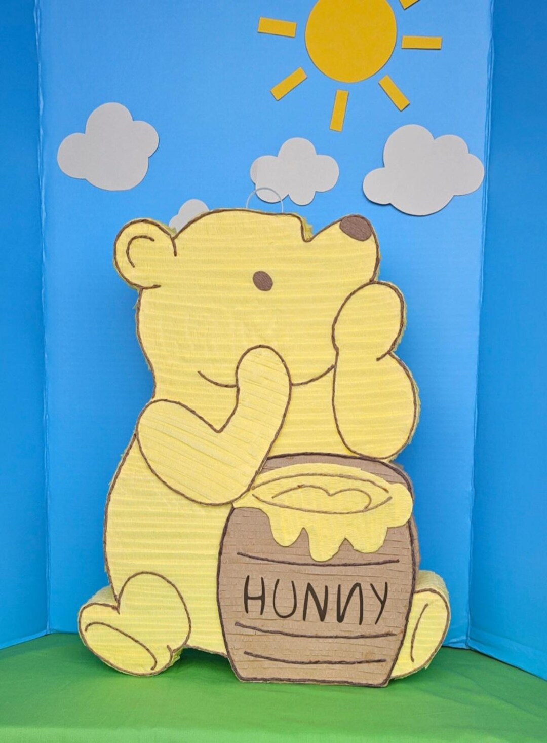 Classic Pooh Personalized Handmade Piñata, Classic Poo Party Game ...
