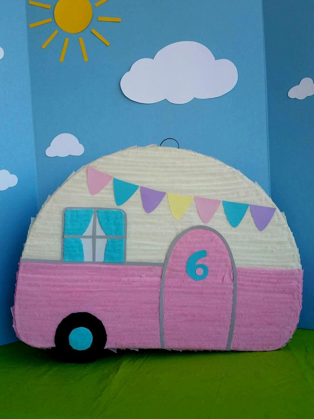 Camper Personalized Handmade Pinata, Party Game, Family Celebration ...