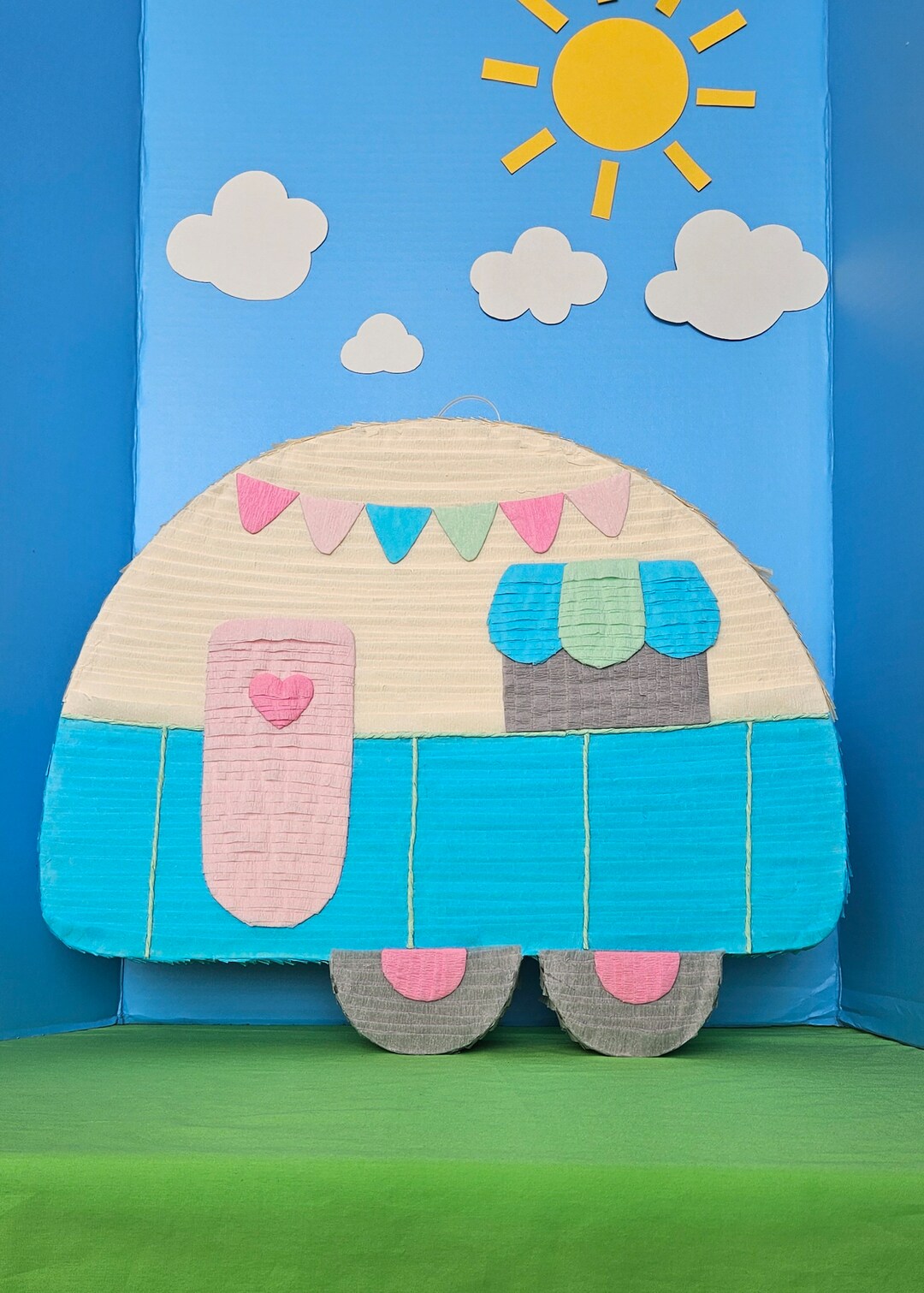 Camping Birthday Party Theme Pinata. Camper Pinatas - Etsy