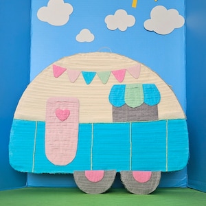 Camping Birthday Party Theme Pinata. Camper Pinatas - Etsy