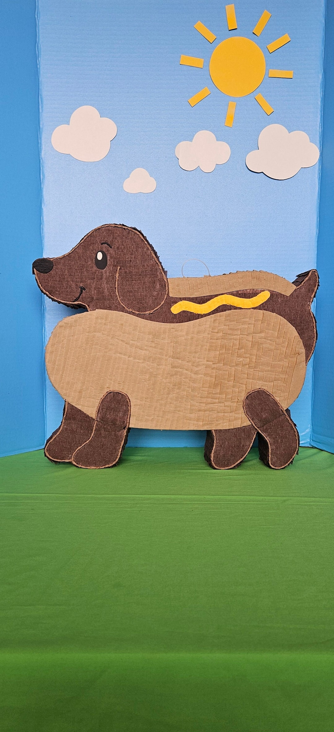 Dog Birthday Party Pinata. Weiner Dog Pinata. Puppy Theme Pinata. Dog ...