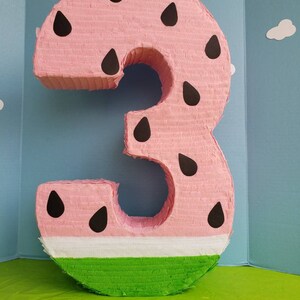 Fruits Birthday Party Watermelon Pinata. | Etsy
