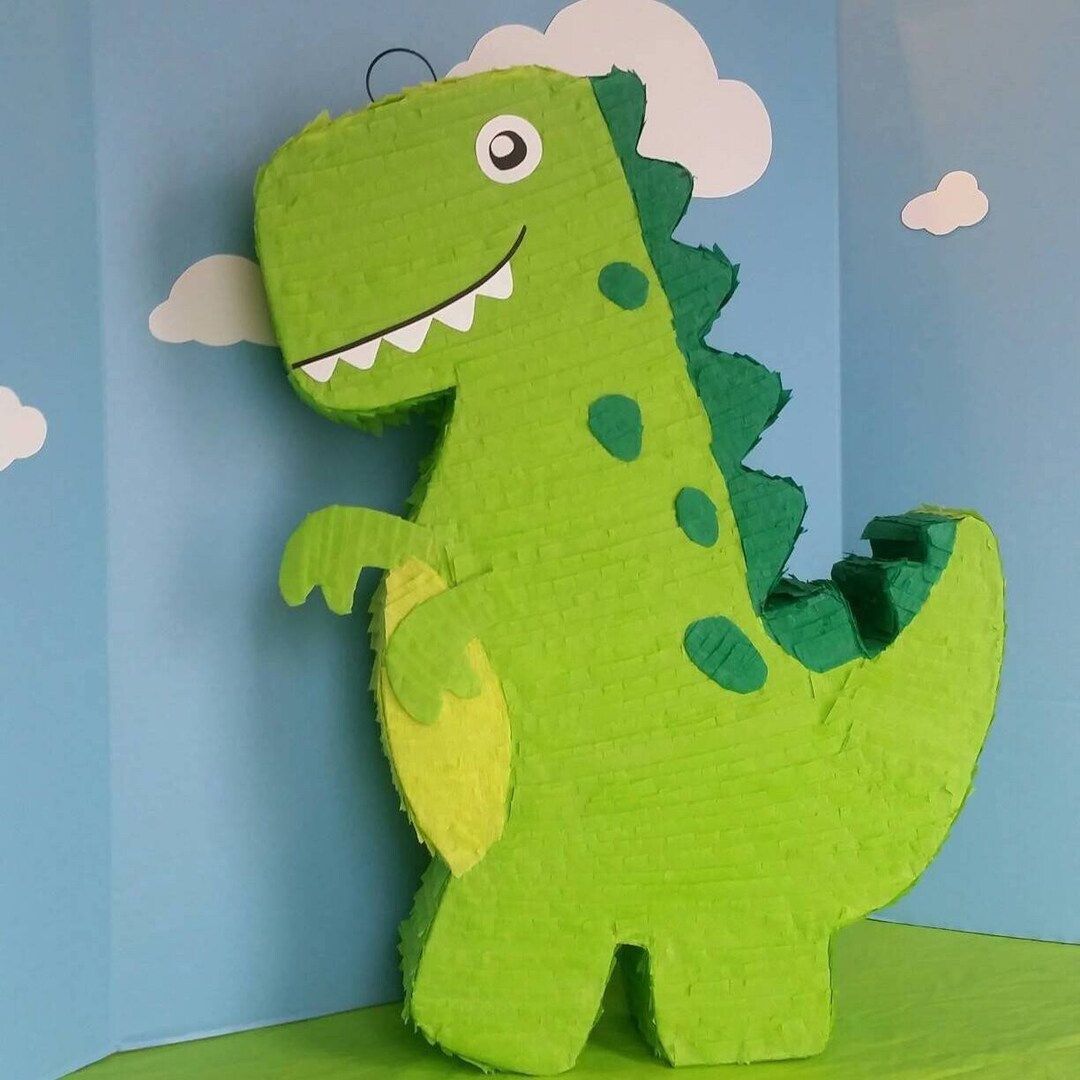 Dinosaur Pinata, Personalized Handmade Pinata, Birthday Fun, Family ...