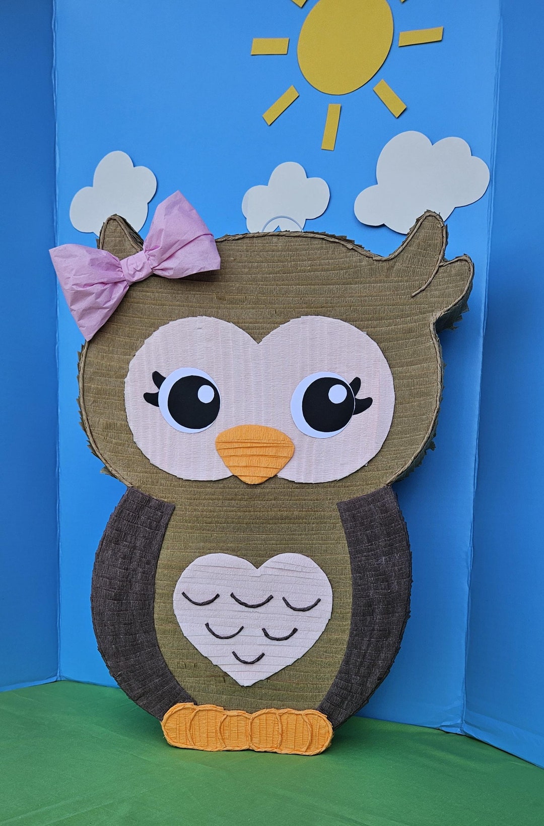 Fall Personalized Handmade Pinata, Owl Pinata, Fall Birthday, Family ...