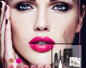 LIP INK® World's Only 100% Smearproof Liquid Lip Stain Trial Kit Plums ...