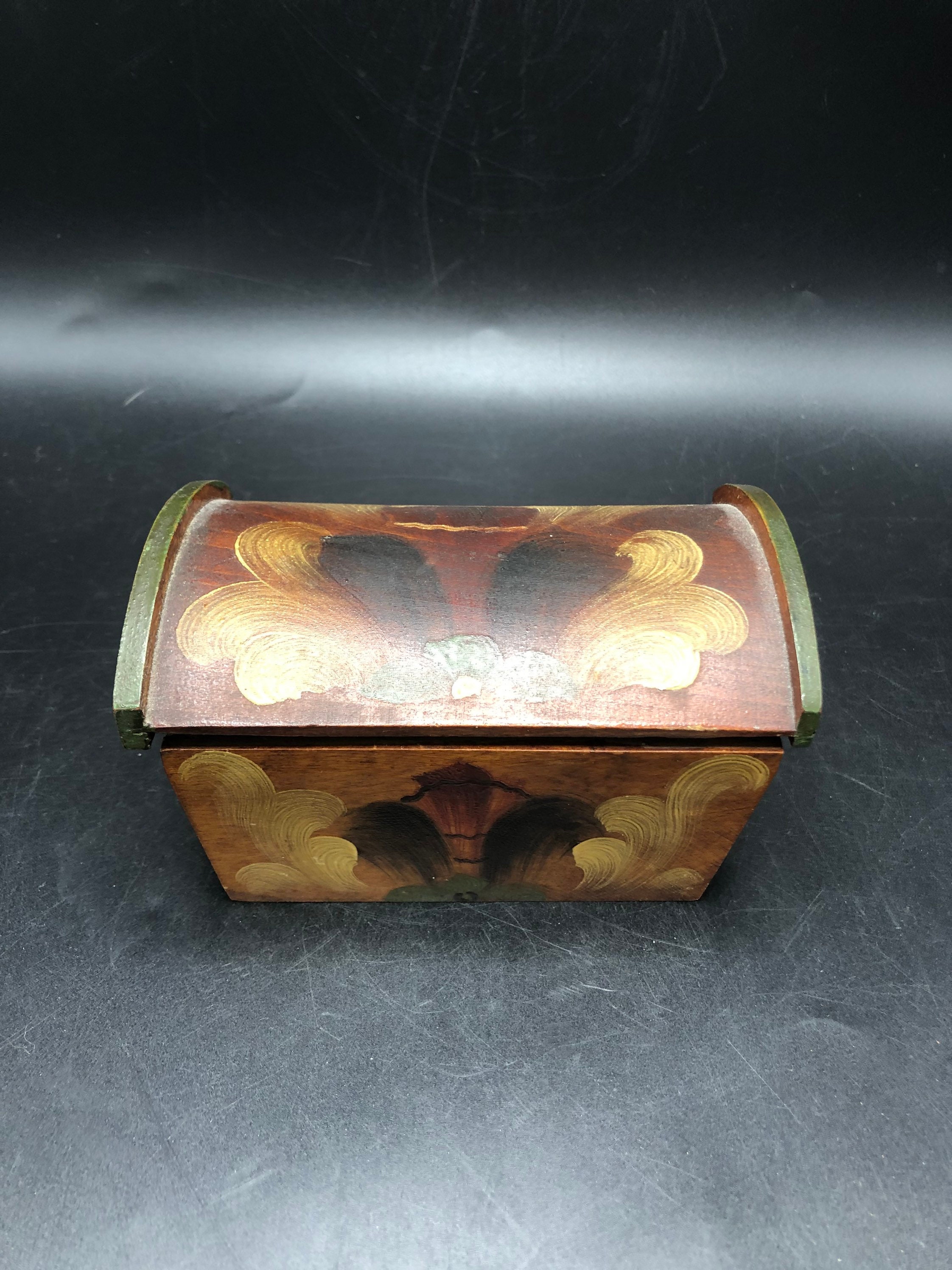 Painted Swedish Box - Etsy