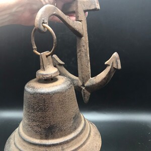 Vintage Cast Iron Bell - Etsy