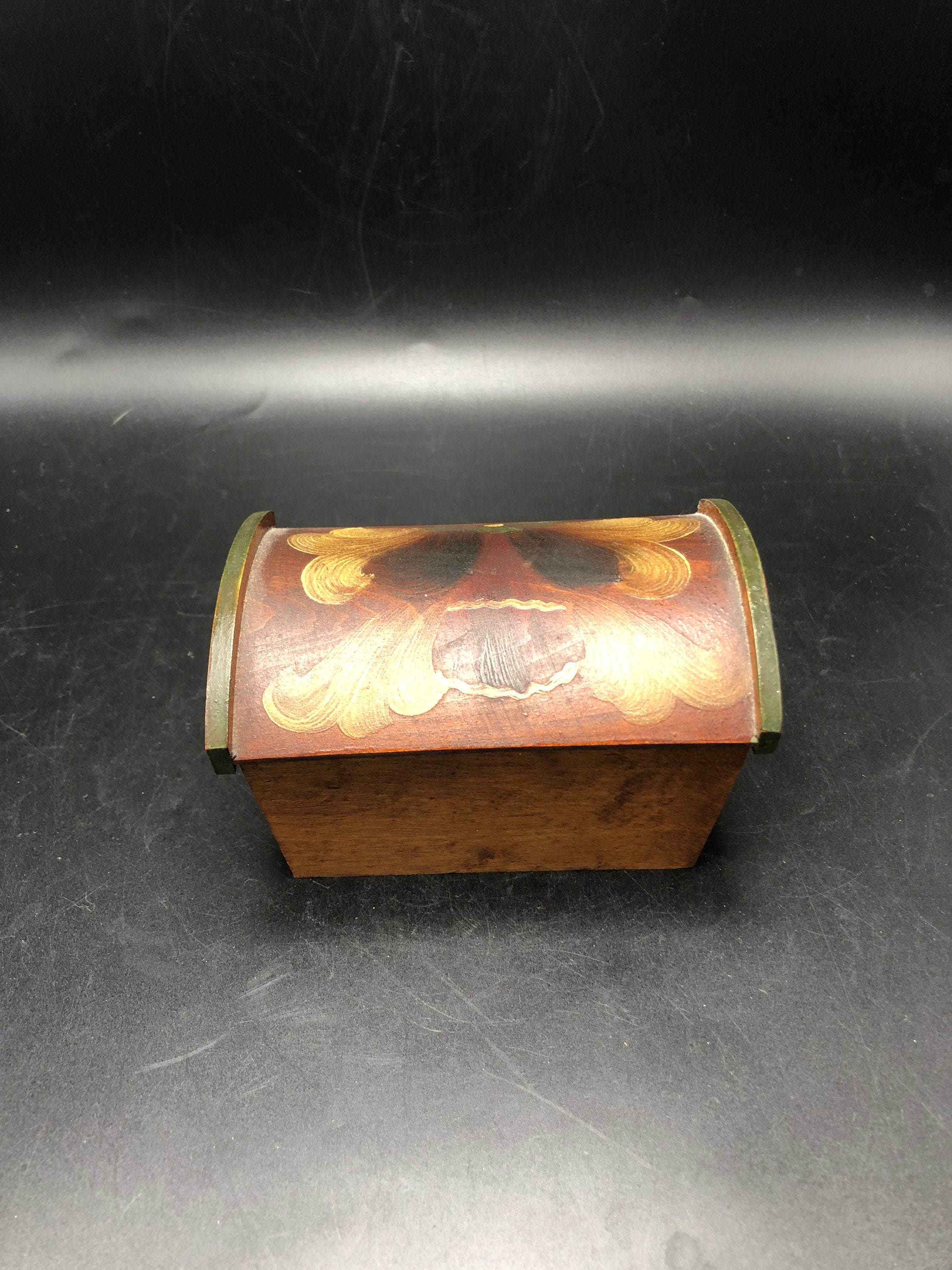 Painted Swedish Box - Etsy