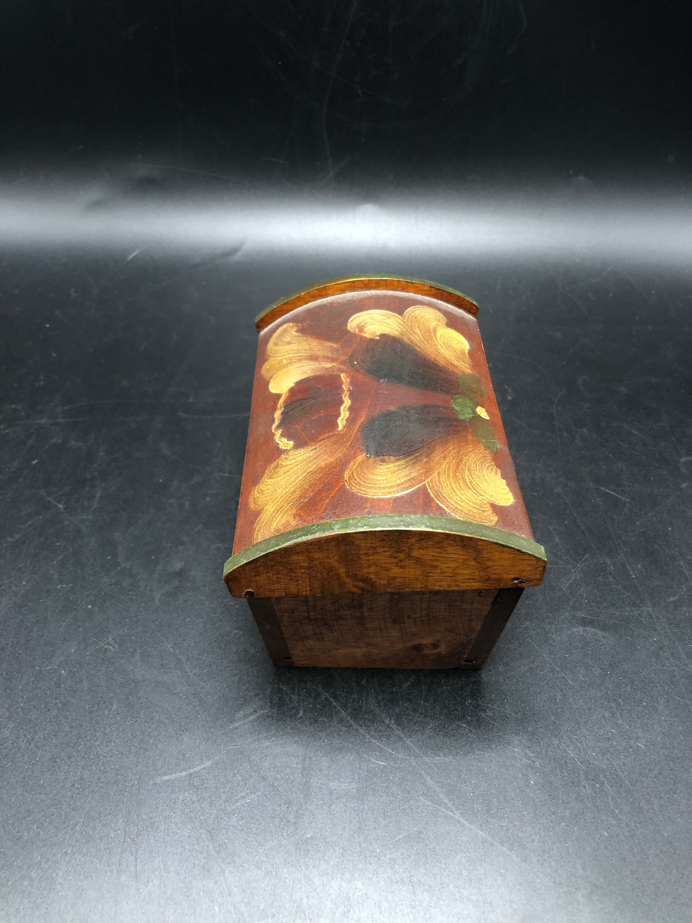 Painted Swedish Box - Etsy